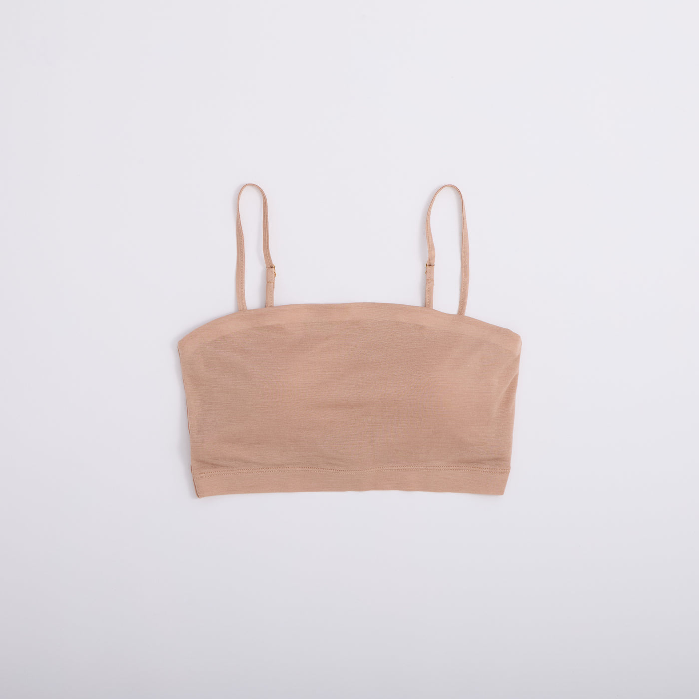 100% Silk Bandeau Bra - 3 sizes, 7 colors